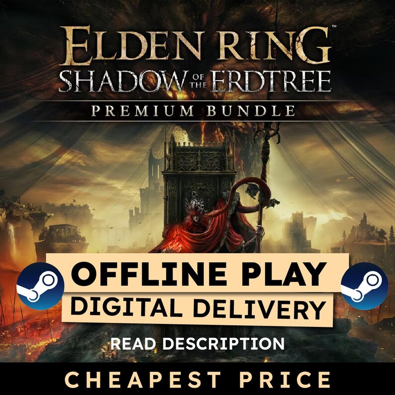 Elden Ring Shadow of the Erdtree DLC Offline Access Lifetime Game - Etsy