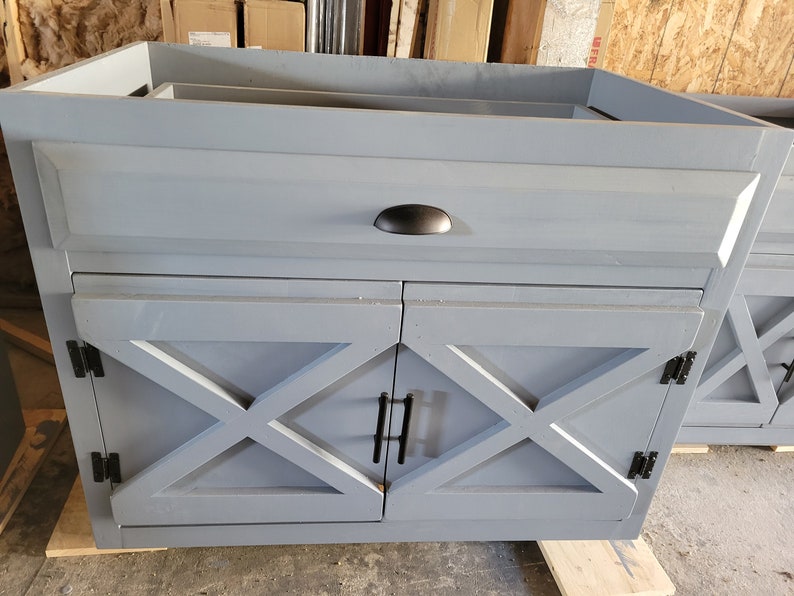 Custom Rustic Pine Cabinets: Farmhouse Kitchen, Bathroom Vanity - Etsy