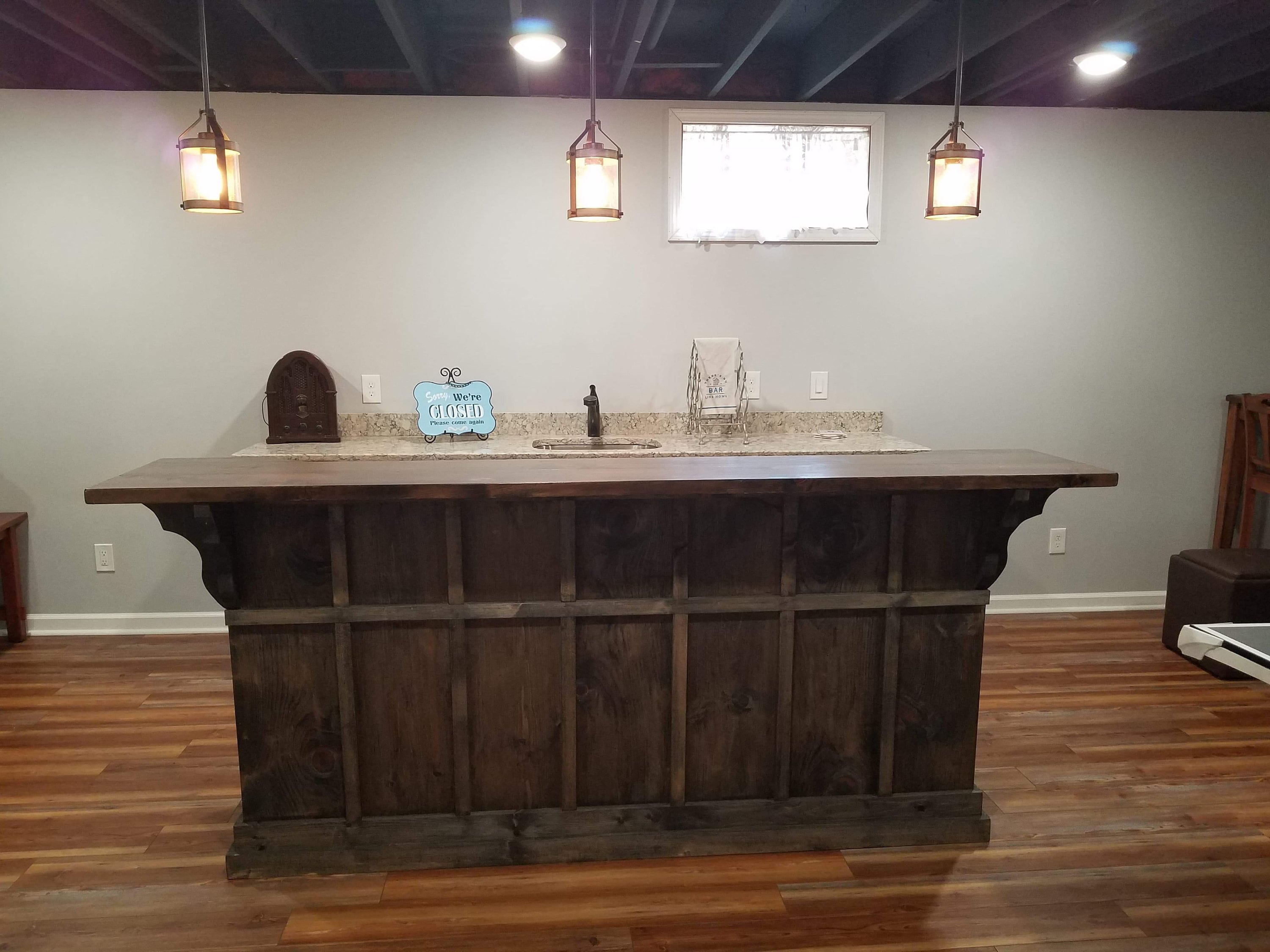 Country Kitchen Island Bar Ideas Design