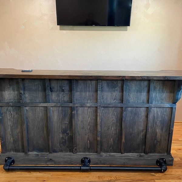 Rustic Bar Cart - Etsy