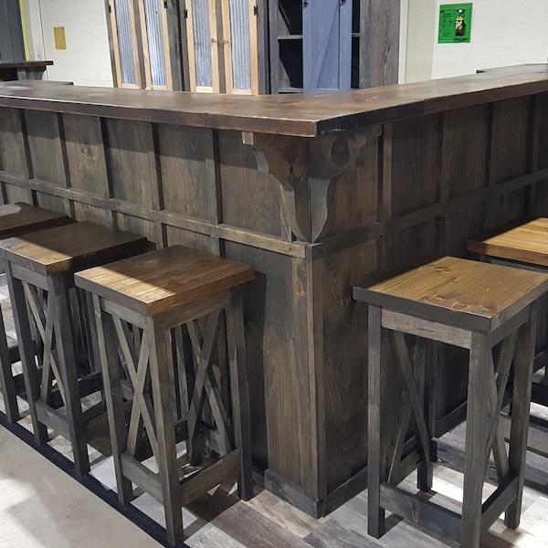 Rustic Bar - Etsy