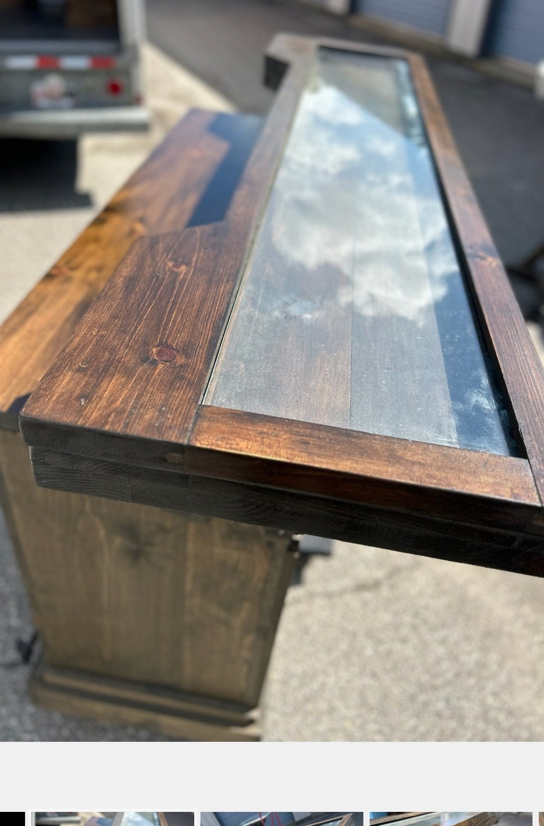 Show Case Display Case Bar . Coffee Bar , Kitchen Island Bar, Man Cave ...