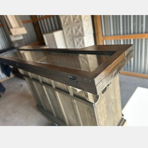 Show Case Display Case Bar . Coffee Bar , Kitchen Island Bar, Man Cave ...