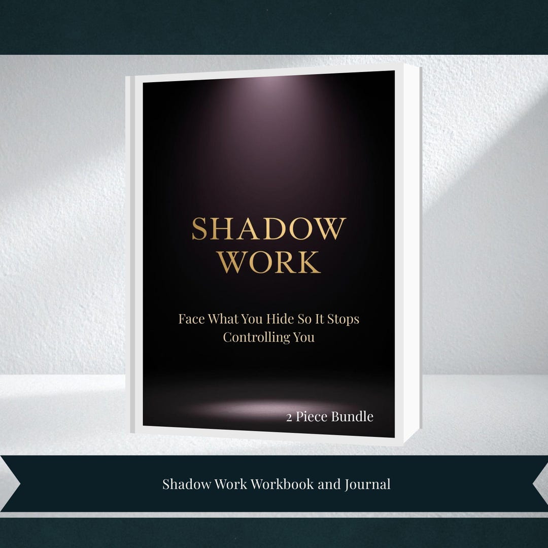 Shadow Work Workbook and Journal Bundle - 30 Day Self Reflection ...