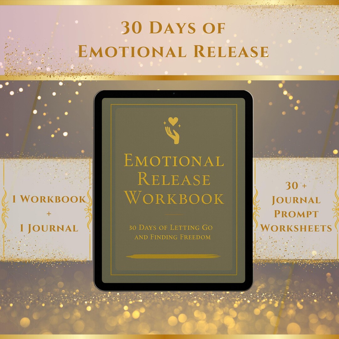 Emotional Release Workbook and Journal | 30-day Healing Guide for ...