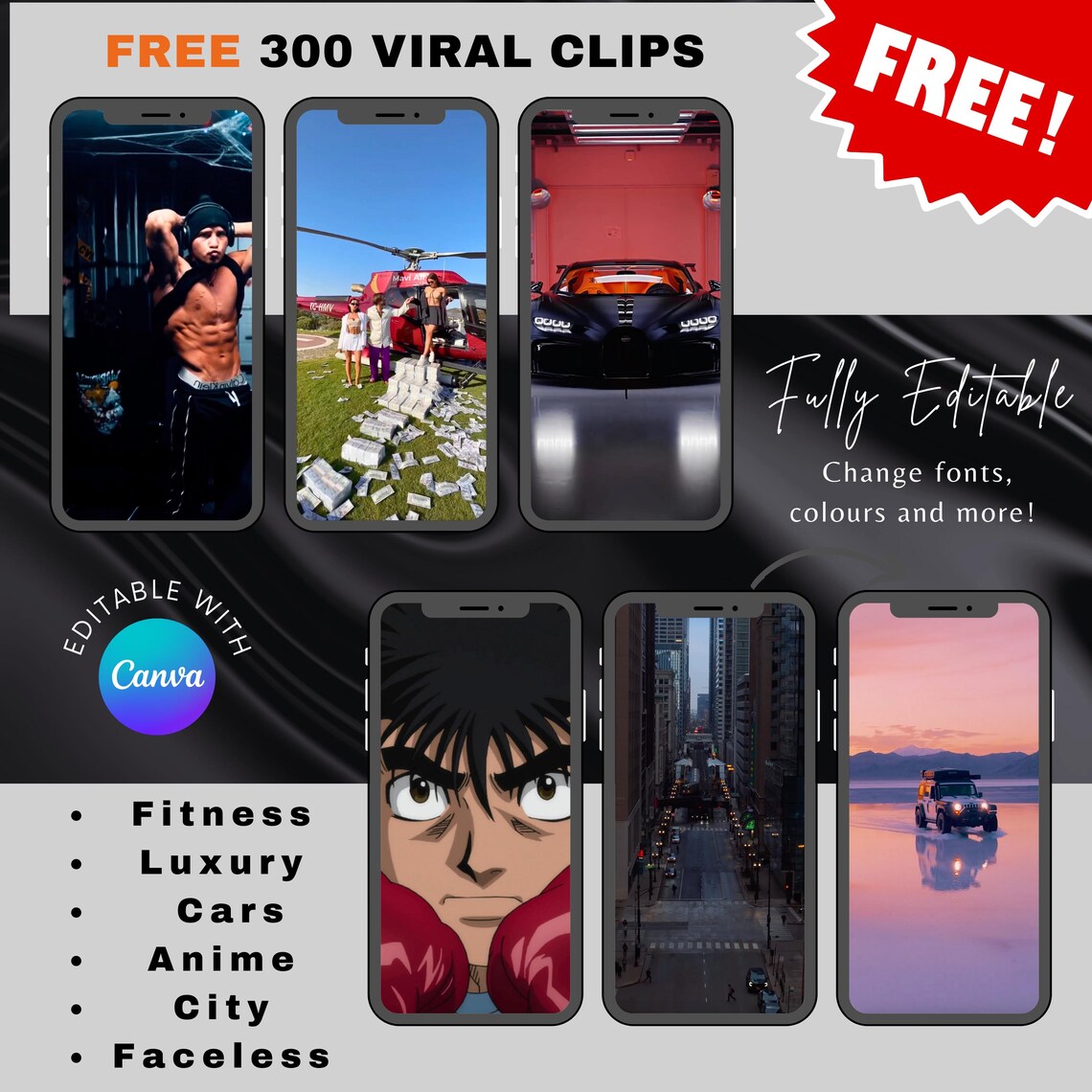 Digital Product Mockups: 150+ Mega Bundle With MRR | Canva & Photoshop ...