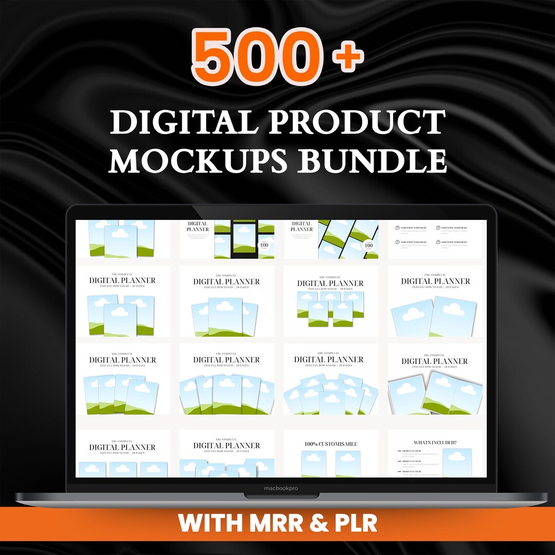 Digital Products Mock Ups Mega Bundle, Digital Product Mock Ups ...