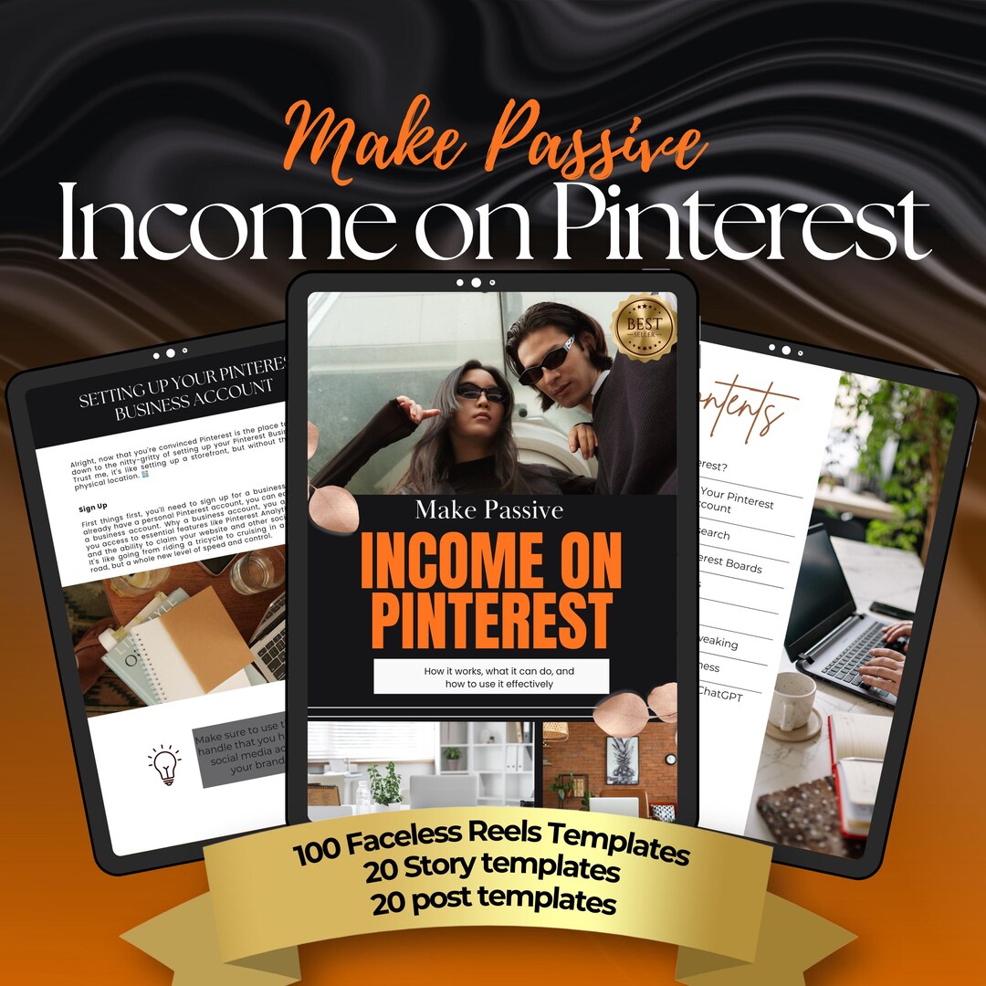 Make Passive Income on Pinterest With PLR MRR Digital Marketing Guide ...