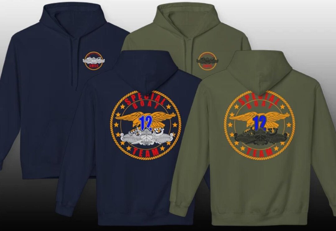 New SWCC Naval Special Warfare Special Boat Team 12 Custom Hoodie - Etsy