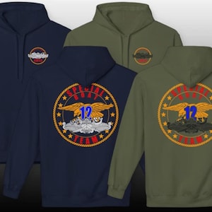 New SWCC Naval Special Warfare Special Boat Team 12 Custom Hoodie - Etsy