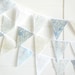 Coastal Cottagecore Batik Bunting Garland - Custom Lengths, Reusable ...