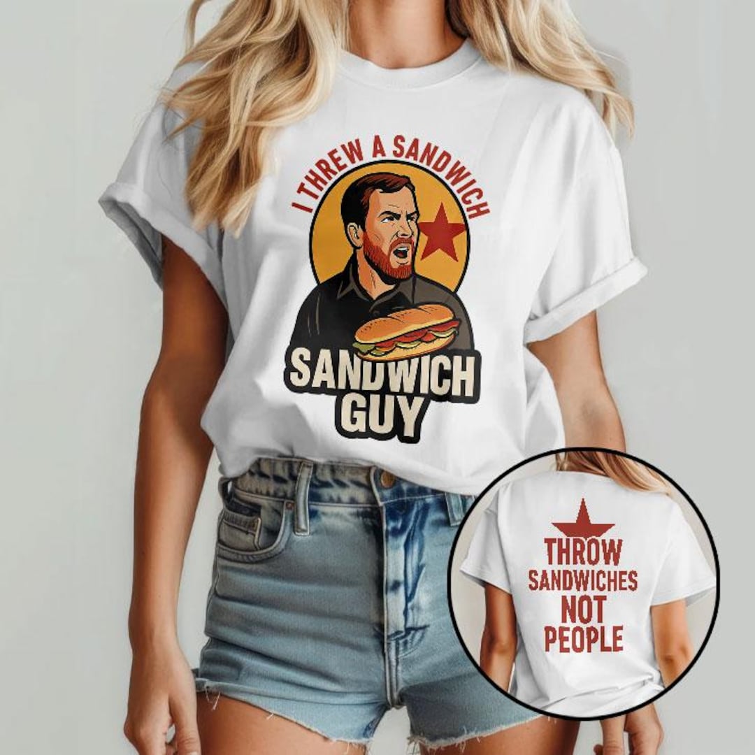 Sandwich Guy I Throw Sandwiches Not People Shirt - Etsy