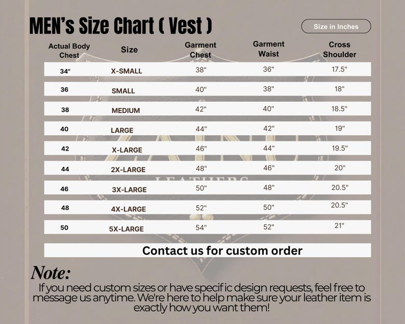 Custom Made Brown Leather Long Vest for Men | Gothic Sleeveless Leather ...