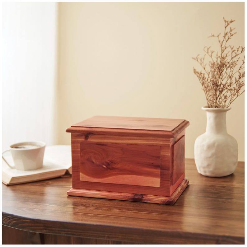 Handcrafted Cedar Wooden Urn for Adult Ashes - Etsy