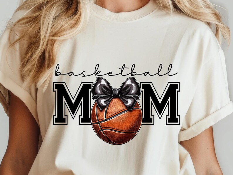 Basketball Mom PNG, Basketball Mom Era Shirt Design, Game Day ...
