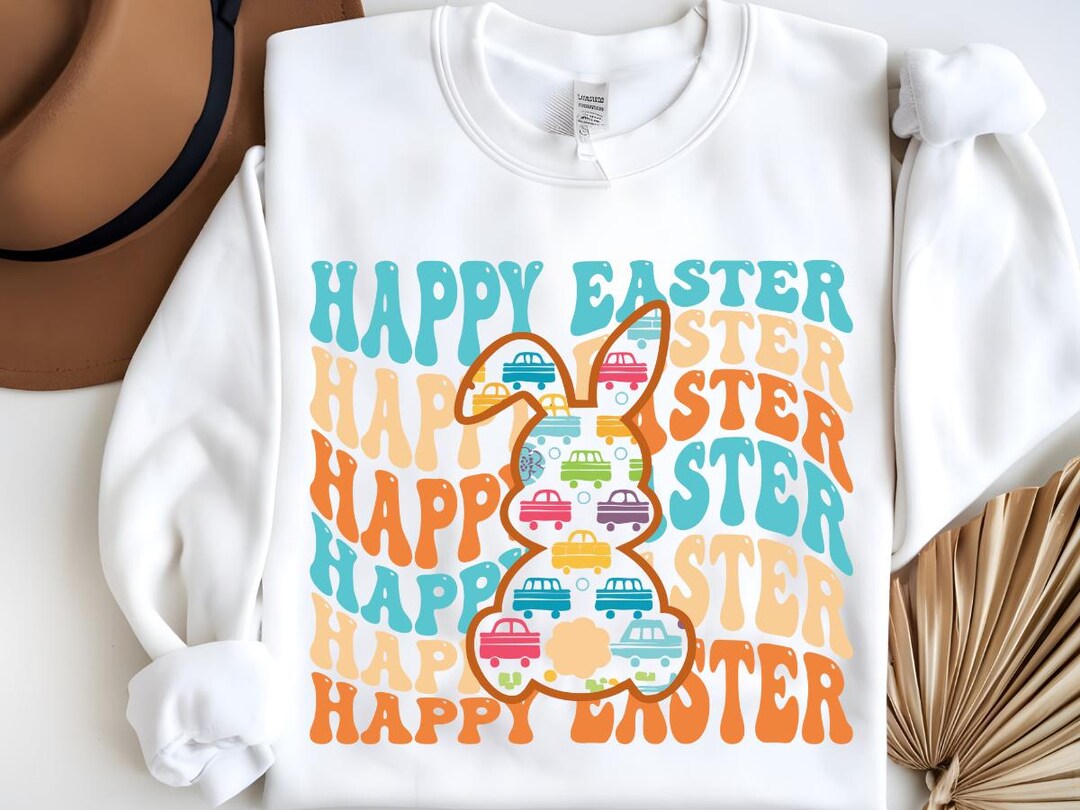 Boys Easter Cars PNG, Happy Easter Kids Cars T Shirt Design, Egg Hunter ...
