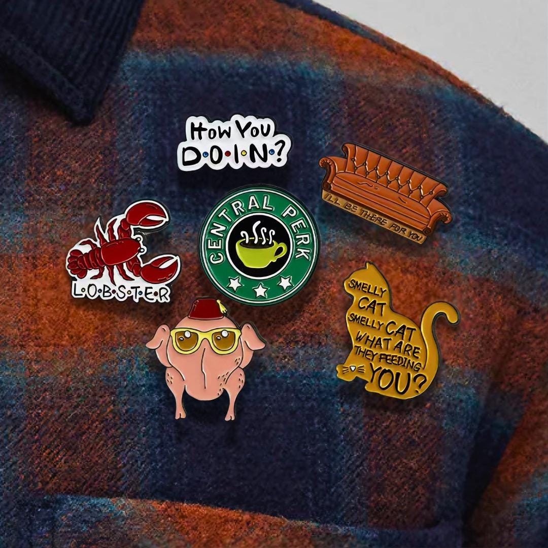 Tv Show Enamel Pin, Women/men Brooch Jewelry Gift for Soap Opera Lovers ...