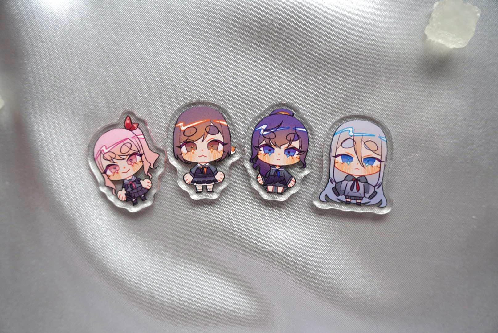 Project Sekai Small Acrylic Chibis | 2.5cm Double-sided Acrylic Piece ...