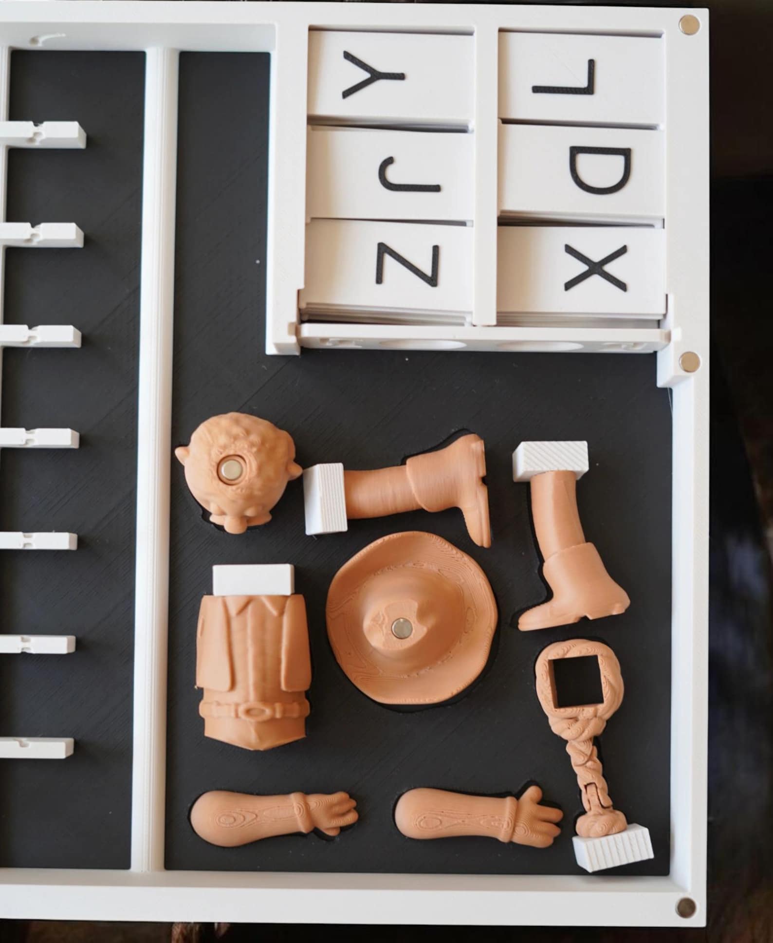 Hangman Board Game Book | Playbook’d Hangman | Hidden Book Game ...