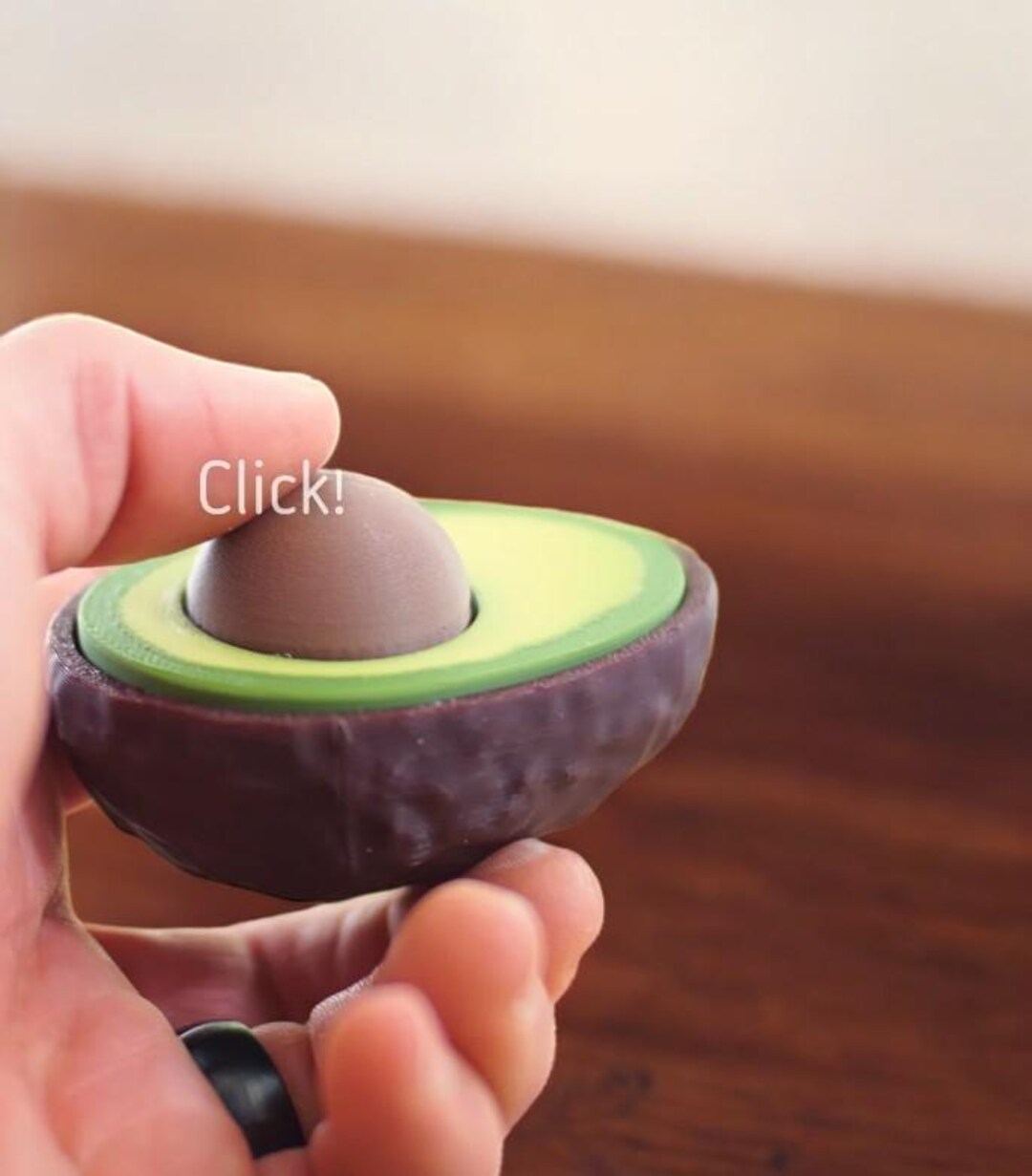 Click Avocado, Fidget Toy, Mechanical Fidget, Stress Relief, Adhd ...