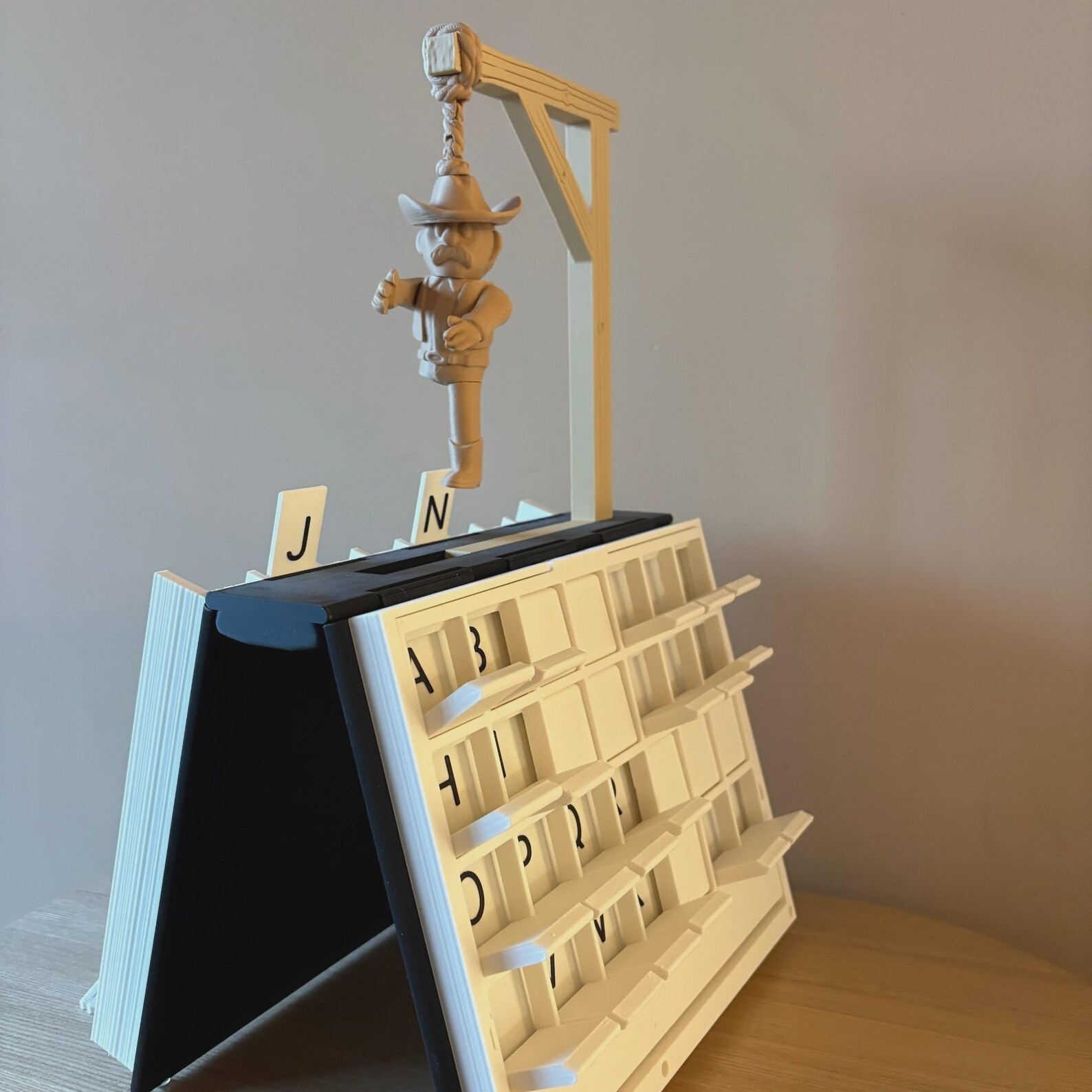 Hangman Board Game Book | Playbook’d Hangman | Hidden Book Game ...
