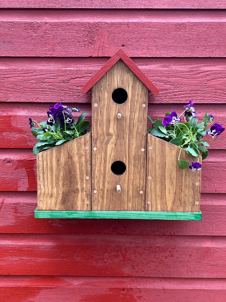 Bird House/ Planter Box - Etsy