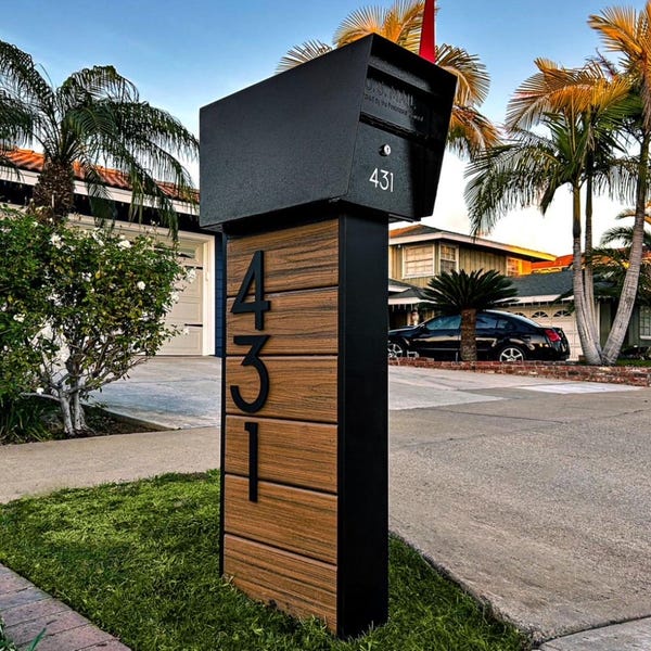 Custom Mailboxes - Etsy