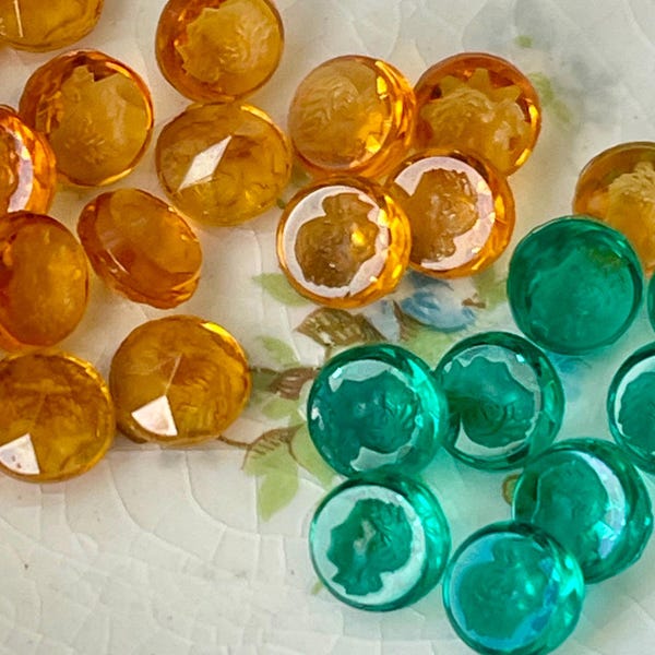 Cameo Buttons - Etsy