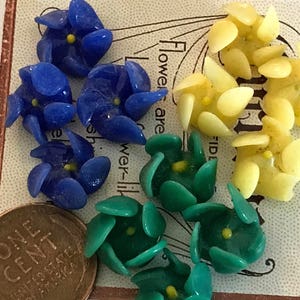 Vintage Glass Flowers, Hand Made Flowers, Japanese Flowers, Glass ...