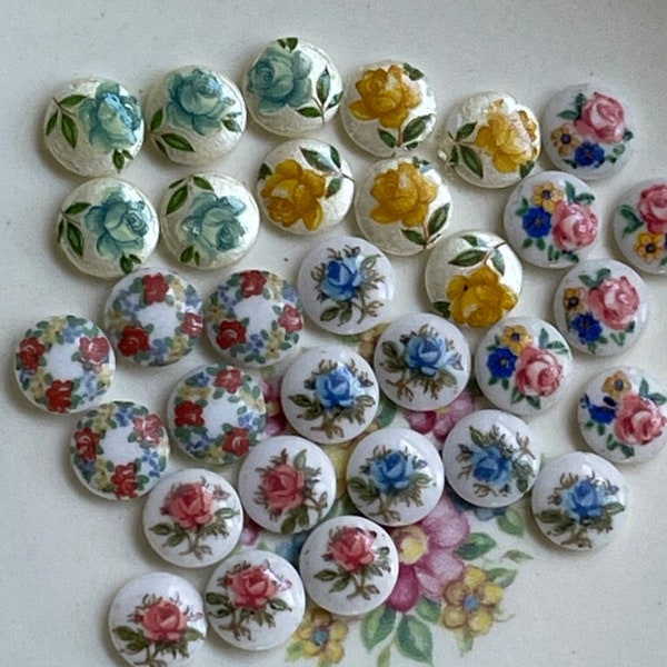 Flower Cabochon - Etsy