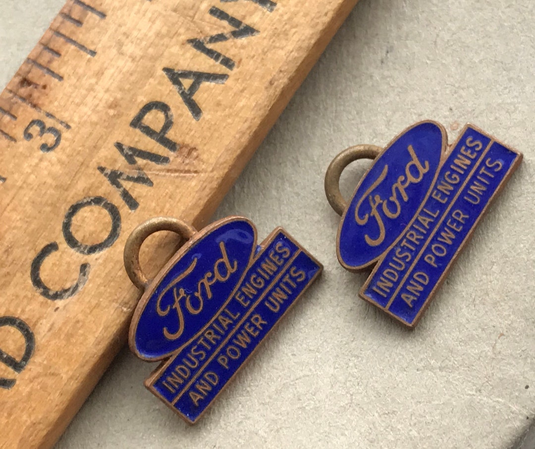 Vintage Ford Collectors Charm Vintage Ford Emblem Industrial - Etsy