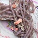 Vintage Pink Frosted Opal Glass Beads Frosted Glass Opals - Etsy