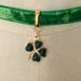 Velvet 4 Leaf Clover Choker, Enameled Four Leaf Clover, Layered Choker ...