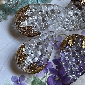 Vintage Hat Pin Topper, Glass Grape, 1pc - Etsy UK