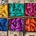Vintage Beads Acrylic Art 5x14mm Italian Italy Swirl Rice Spiral Lucite ...