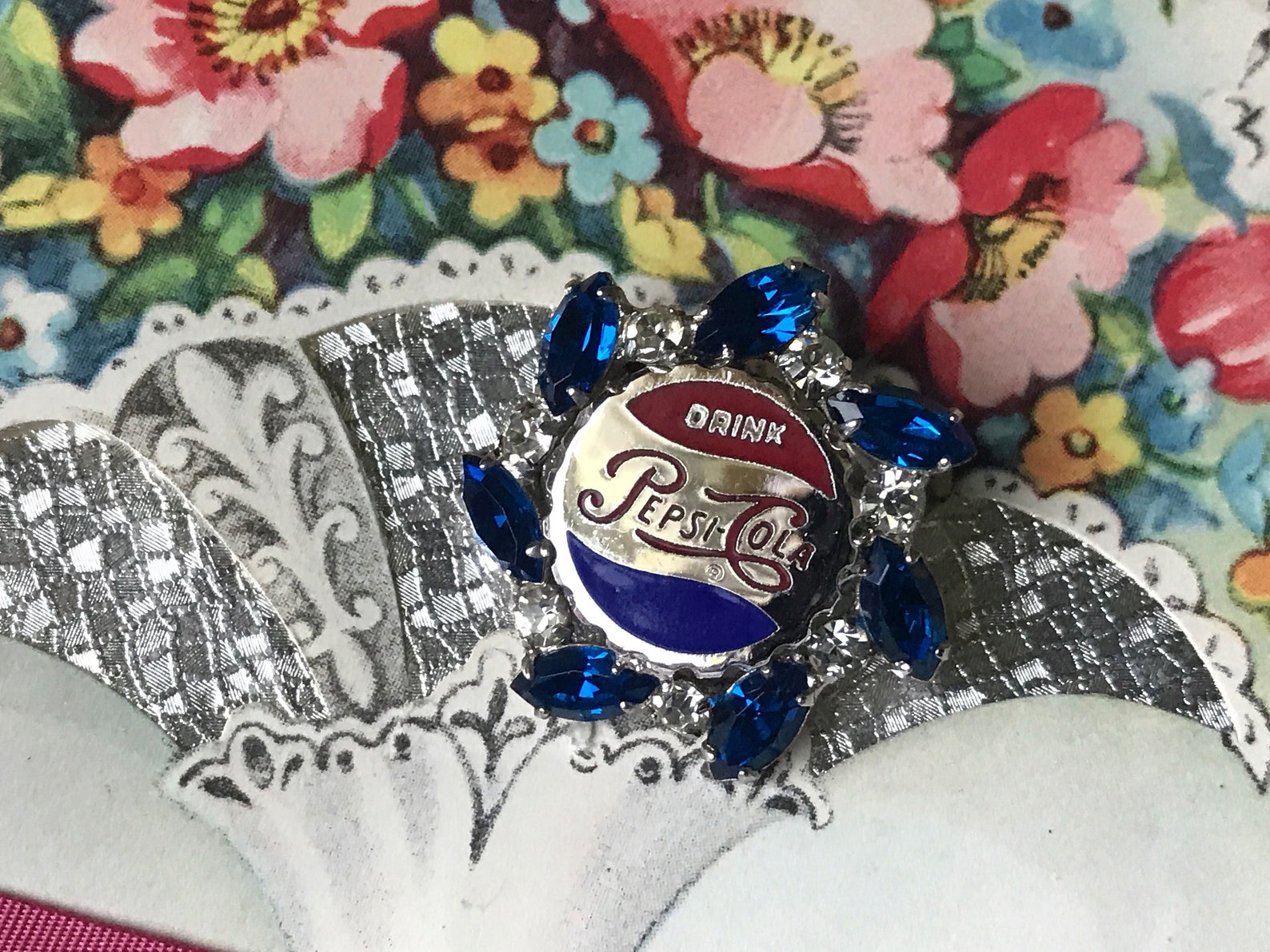 Pepsi-cola Pin, Brooch - Etsy