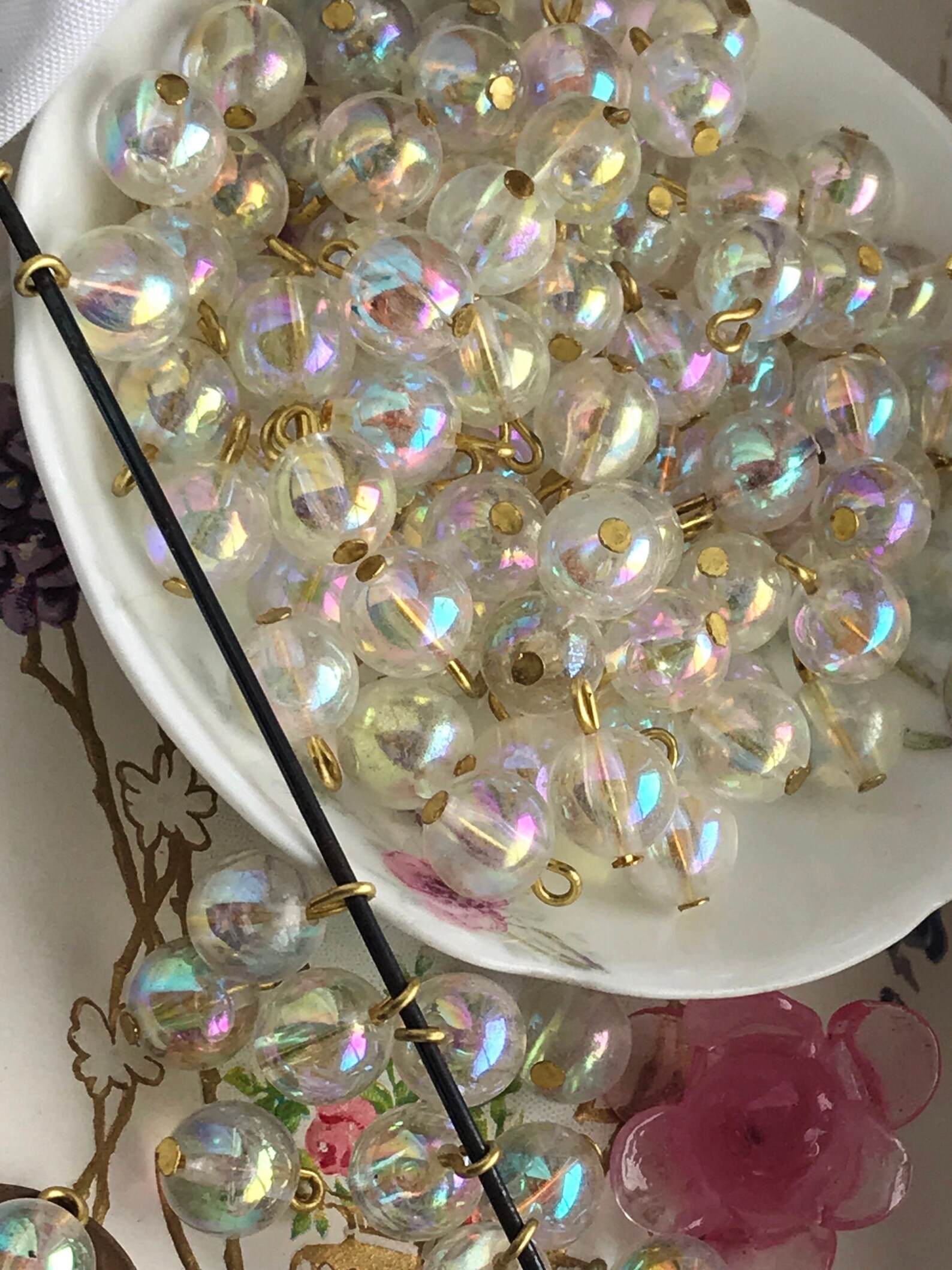 Vintage AB Drops | Etsy