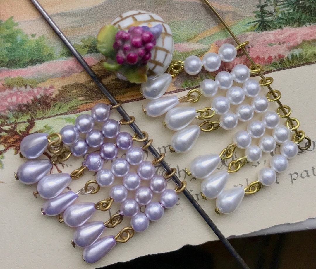 PEARL Drops, PEARL Charms, PEARL Beads Drops, Pearl Dangles ...