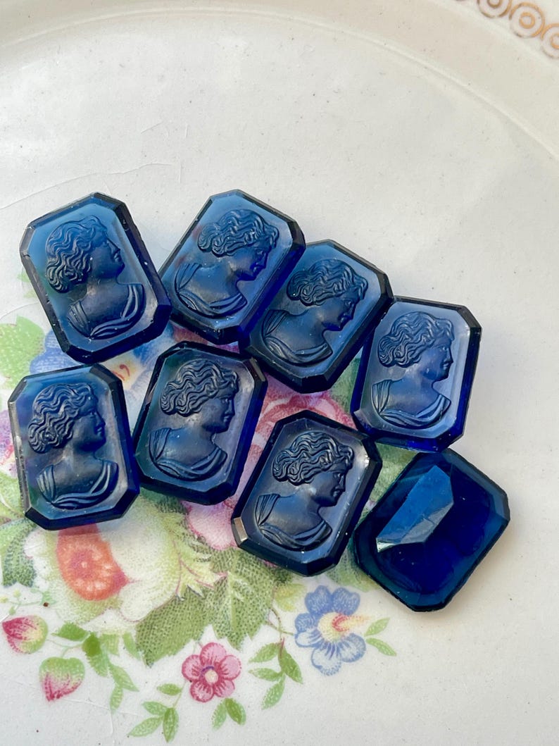 Vintage Intaglio Cameo, Montana Blue Intaglio, Sisters Cameo, Sisters ...