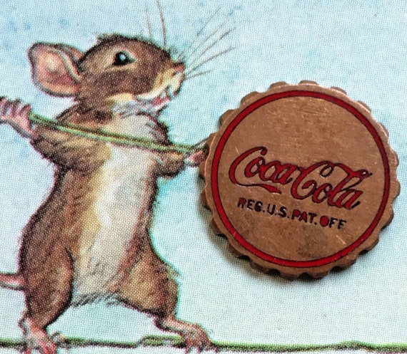 Vintage COCA COLA COKE Emblem Copper Bottle Cap Antique - Etsy