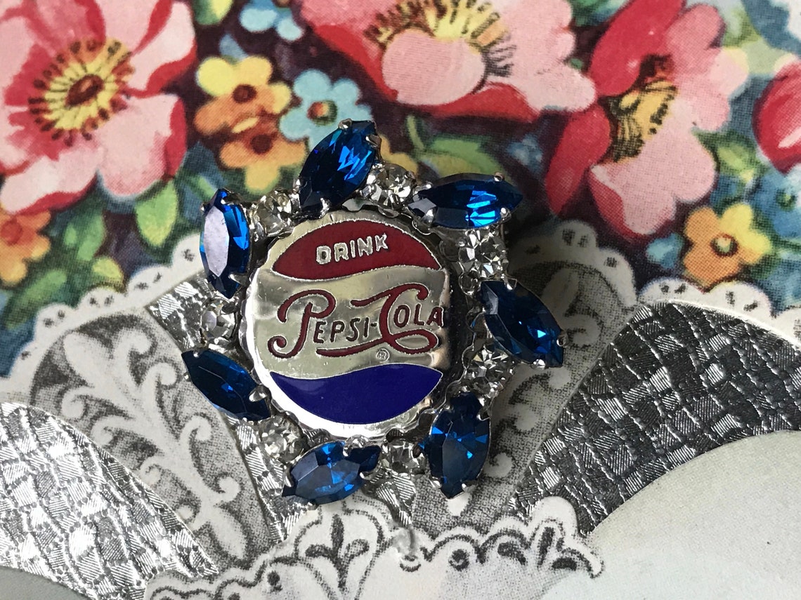 Pepsi-cola Pin, Brooch - Etsy