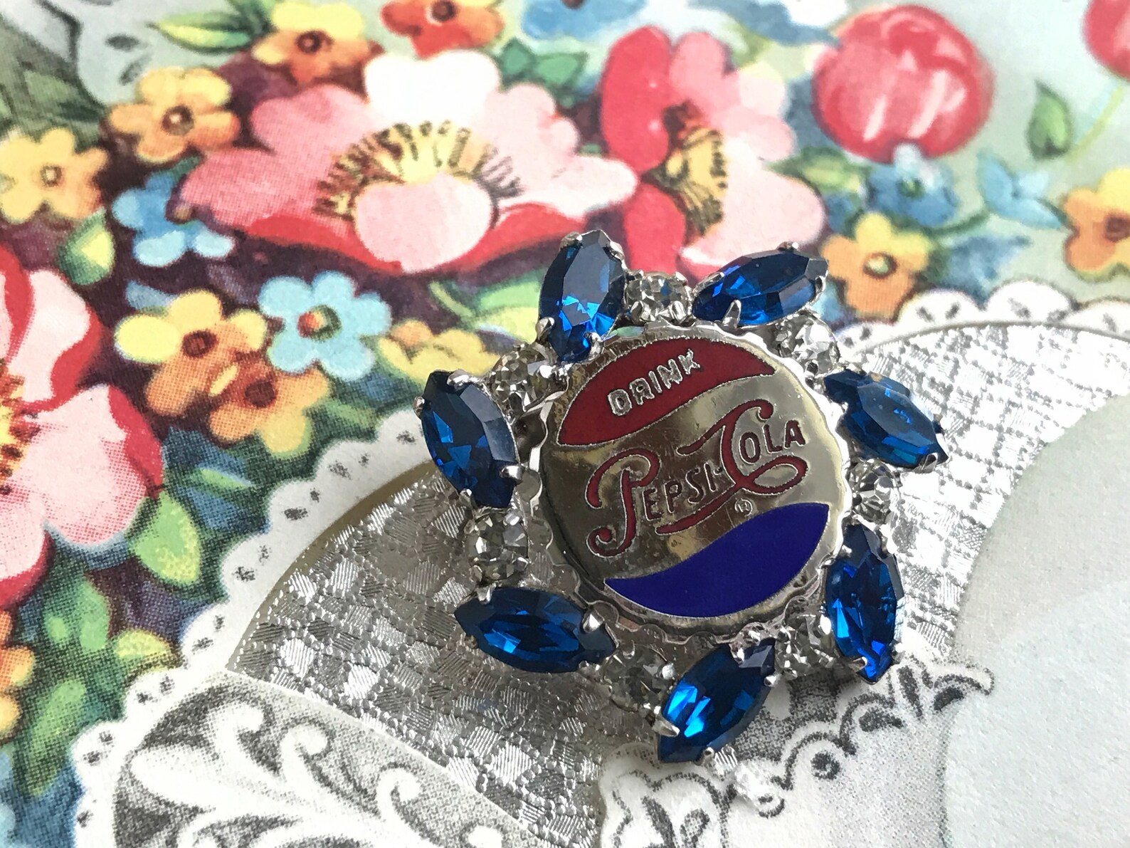 Pepsi-cola Pin, Brooch - Etsy