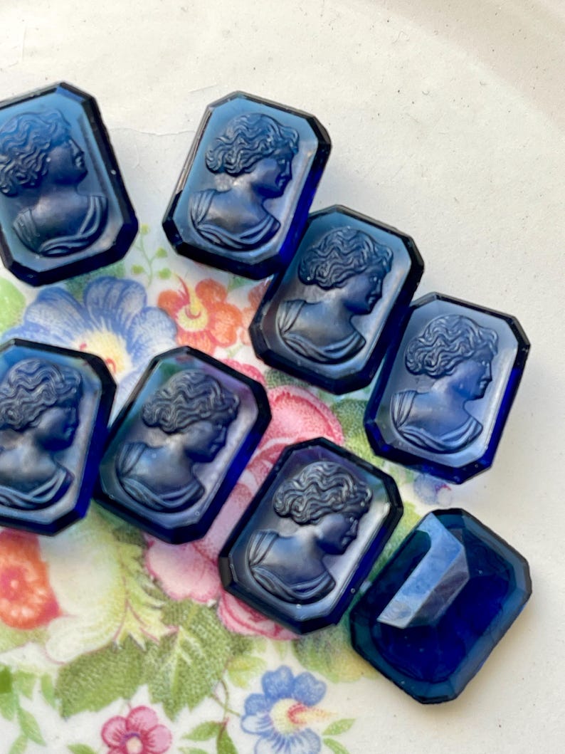 Vintage Intaglio Cameo, Montana Blue Intaglio, Sisters Cameo, Sisters ...