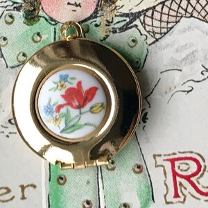Victorian Locket Charm, New, Cottagecore Jewelry, Gift for Her, Girl ...