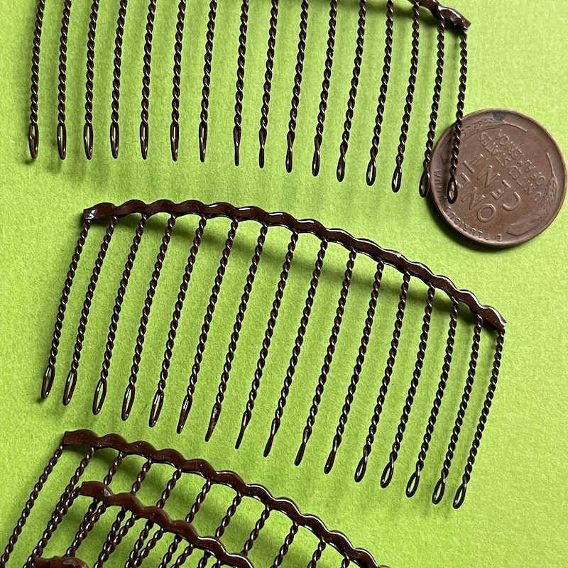 Vintage Enamel Hair Pin - Etsy