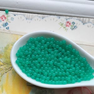 Vintage Italian Ballotini Glass Balls, 3mm No Hole Beads - Etsy