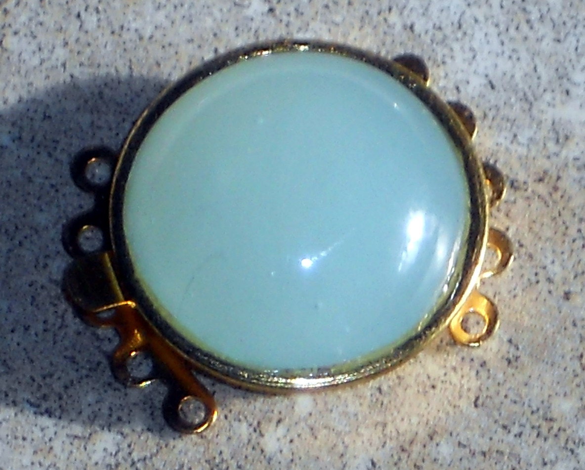 Vintage Clasp Glass Claspfive Strand Claspbracelet - Etsy