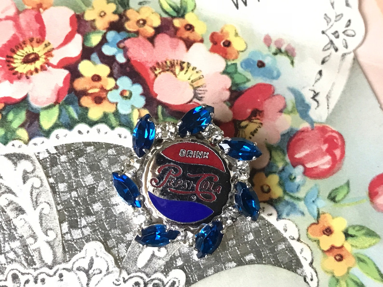 Pepsi-cola Pin, Brooch - Etsy