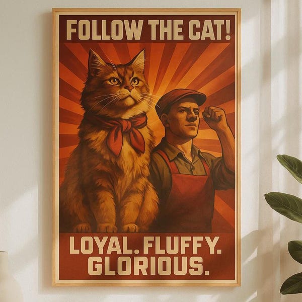Propaganda Poster - Etsy