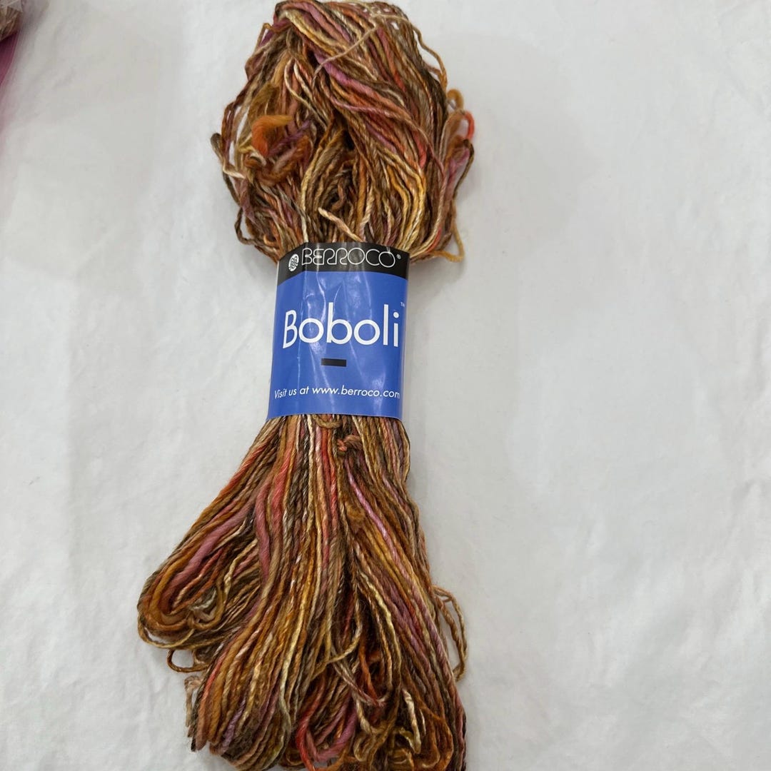 Berroco Boboli Wool/acrylic/viscose - Variegated Yarn- Vintage - Etsy